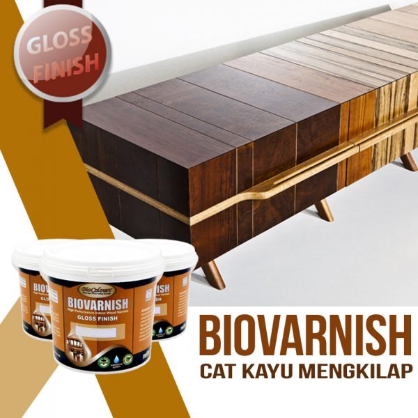 Pabrik Cat Kayu Warna Gloss BioVarnish